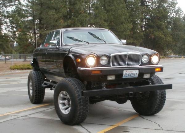 Jag-U-Ain't: 1984 Jaguar XJ6 Monster Truck - DailyTurismo