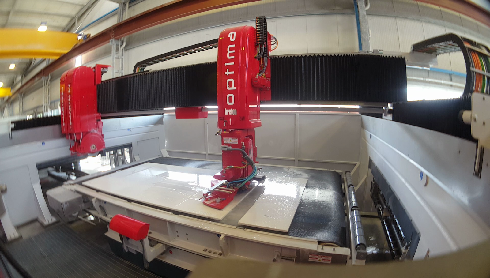 Breton SmartFlex - CNC cutting centre with three cutting spindles ...