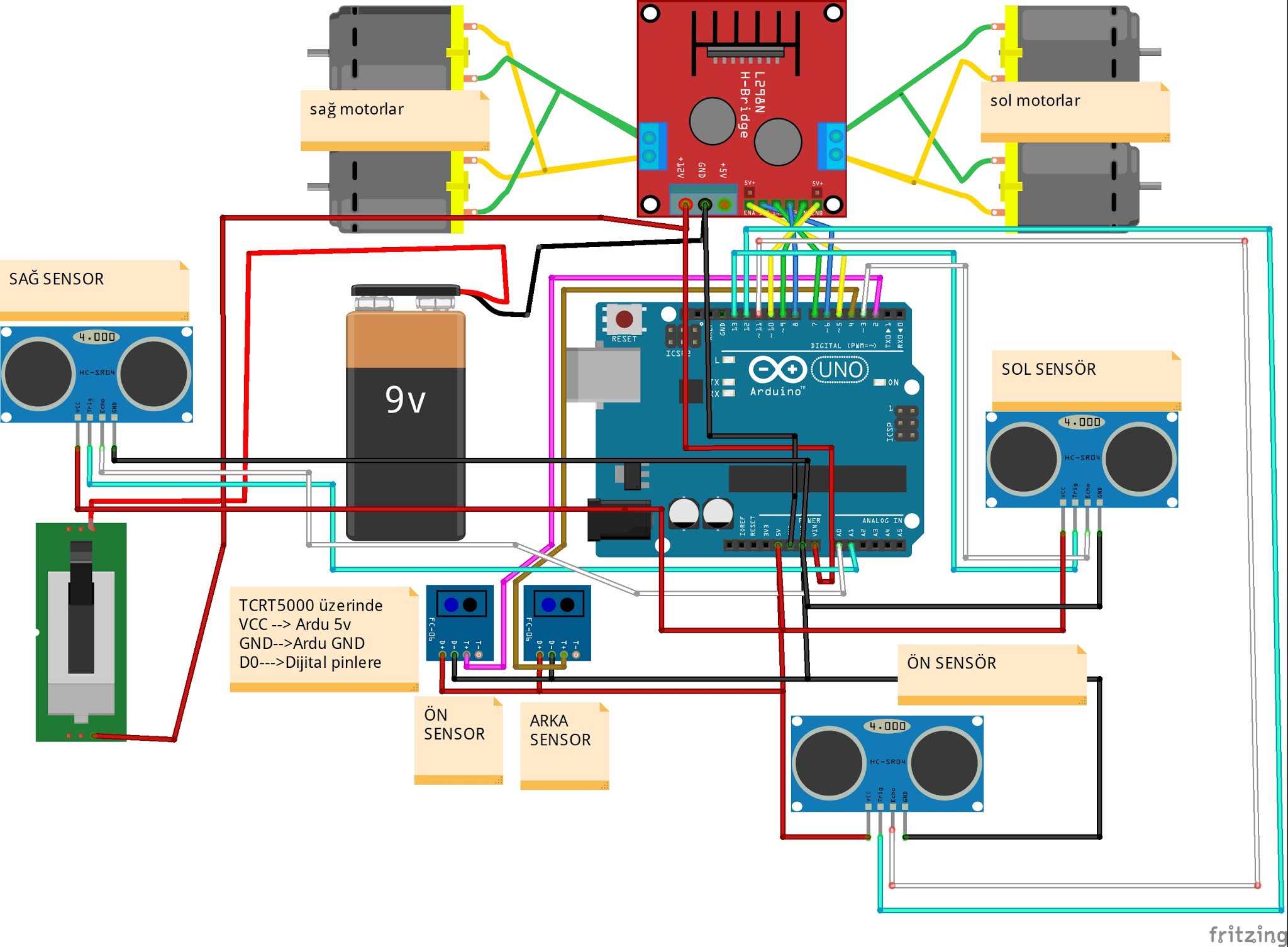 Arduino ile Sumo Robot Yapımı