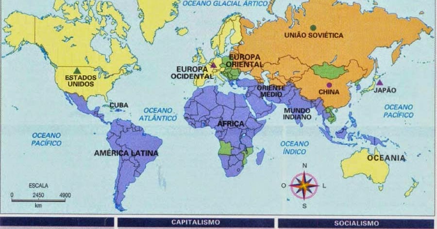 O Mundo Bipolar de 1945 à 1991