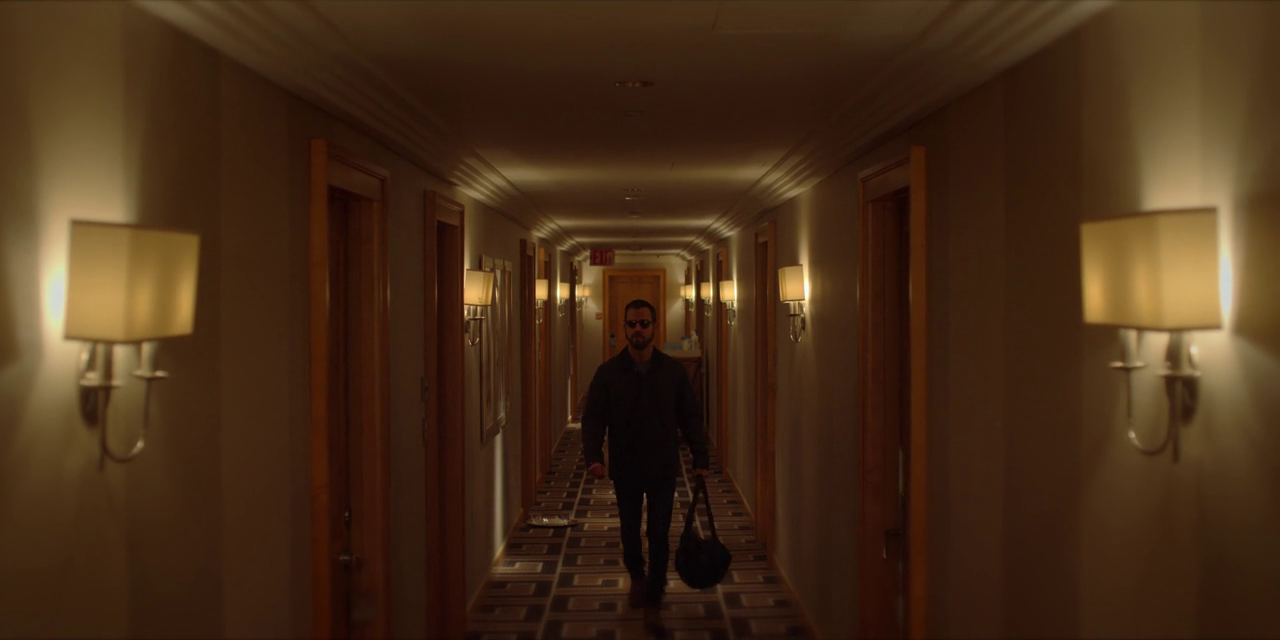 ausCAPS: Pierce Brosnan shirtless with Justin Theroux in False Positive