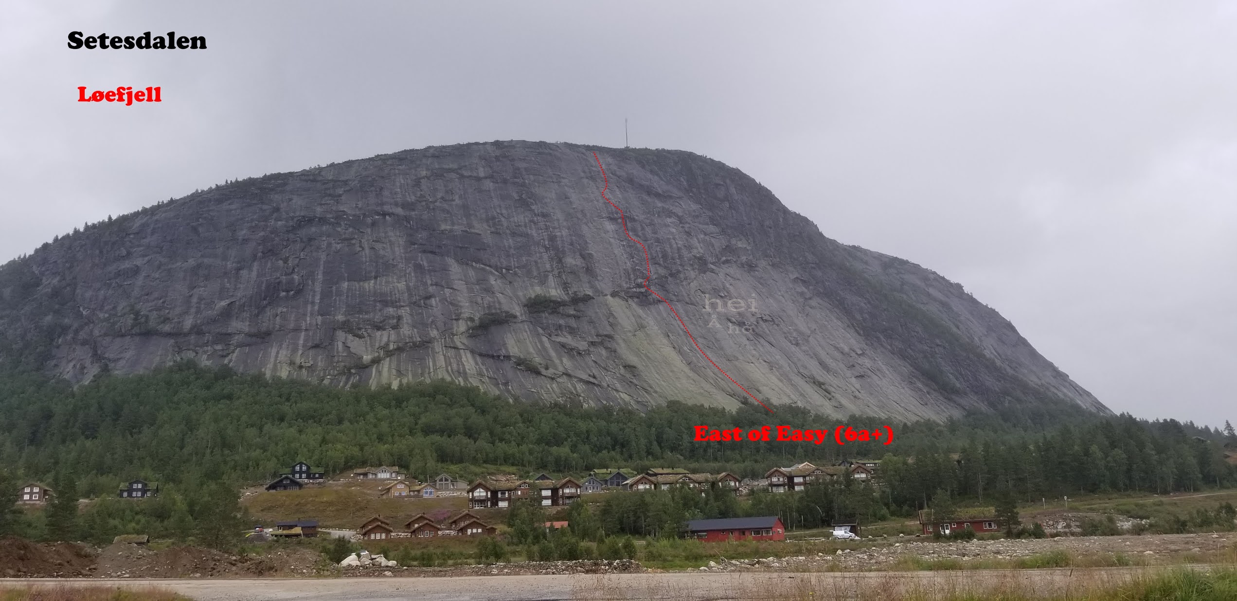 HeiÅHå Klatring: Setesdalen