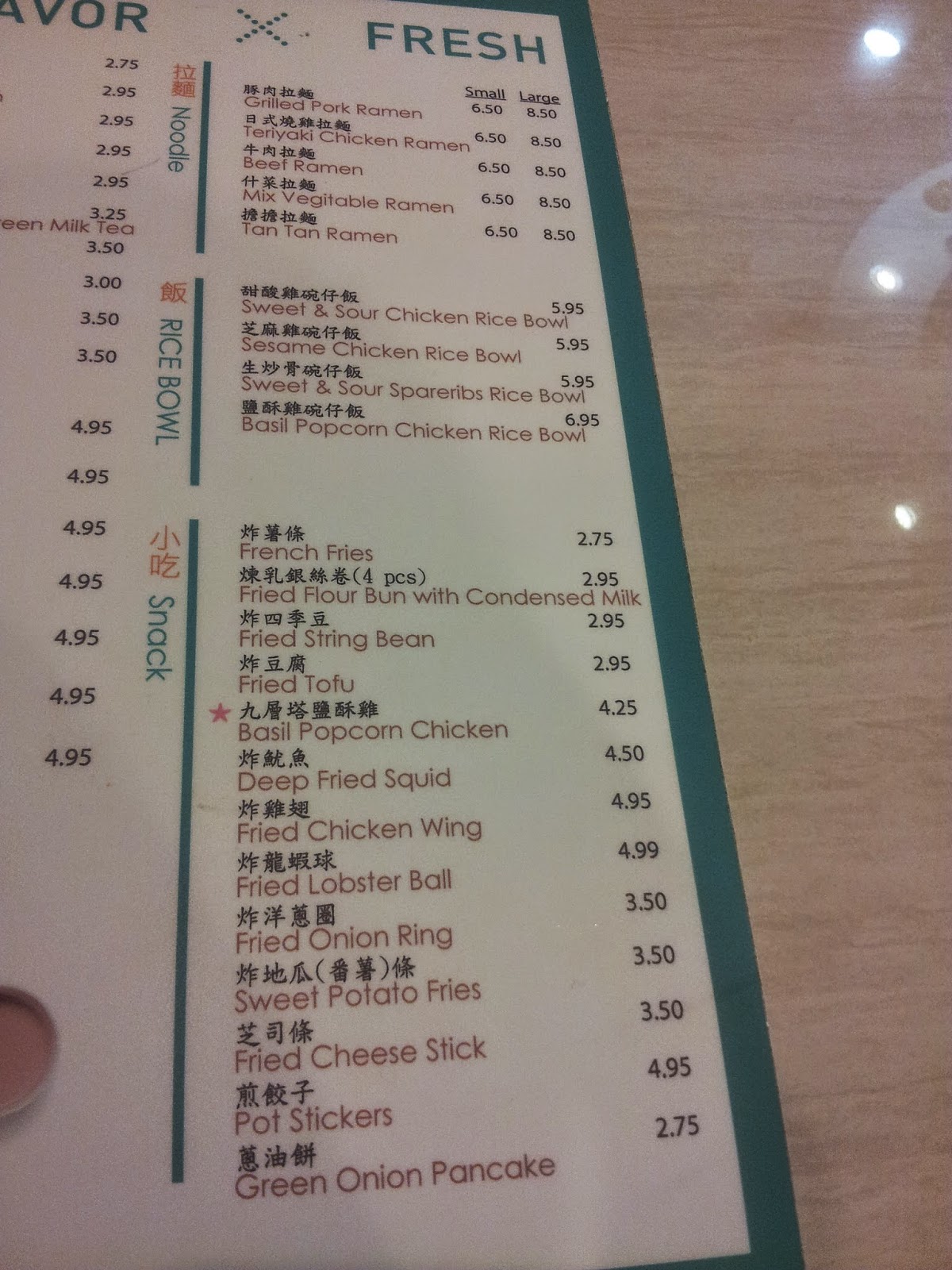 The Boba Files: T4 (Fremont, CA) - Bay Area Menu Files