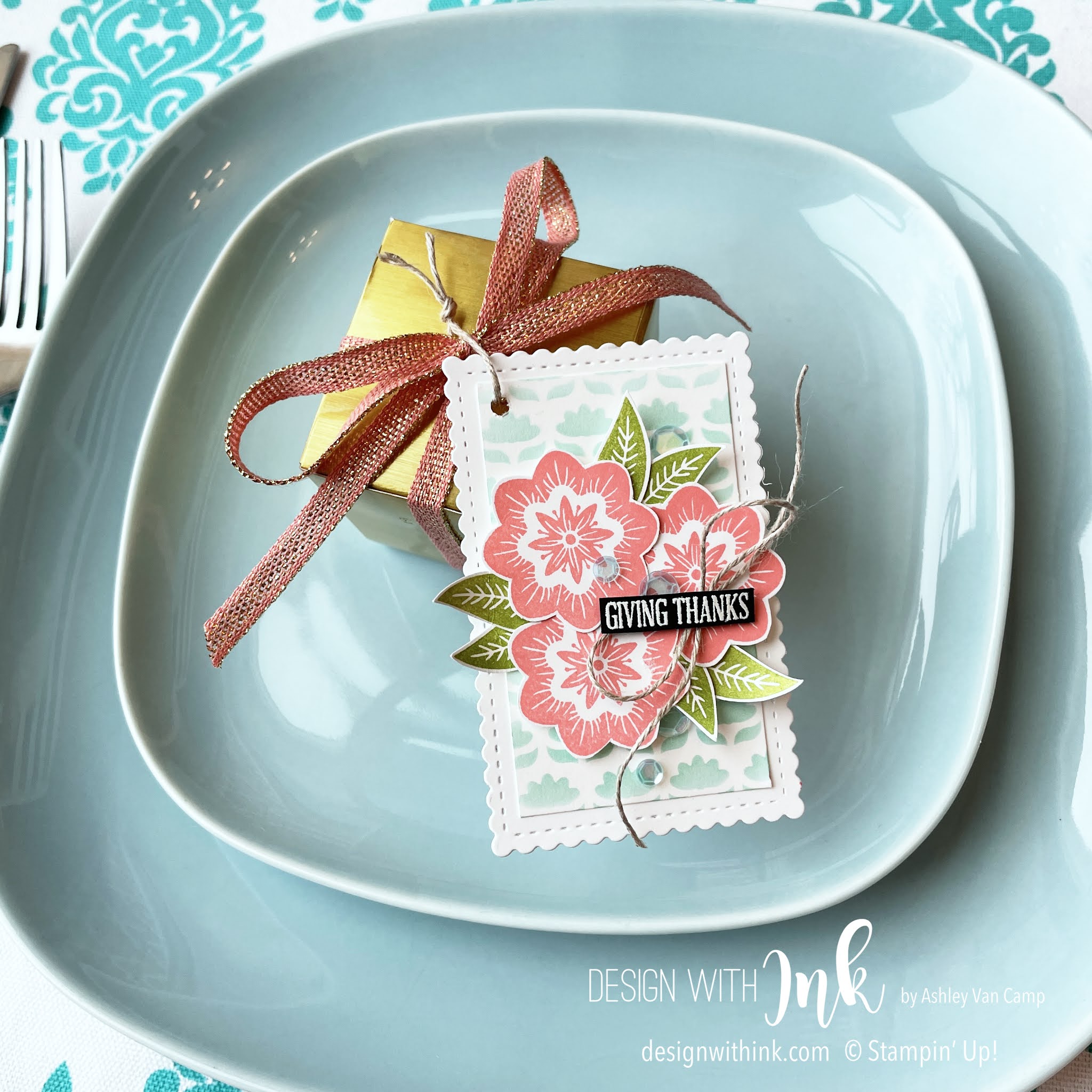 Design With Ink: In Symmetry Table Inspiration for TGIF 343!