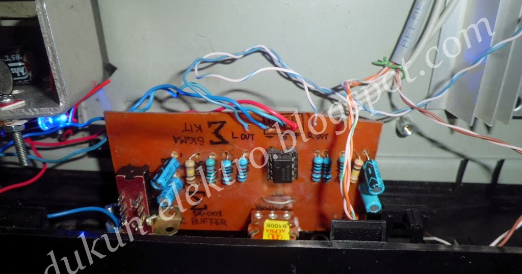 Dukun Elektro: Rangkaian Buffer Sederhana dengan IC NE5532