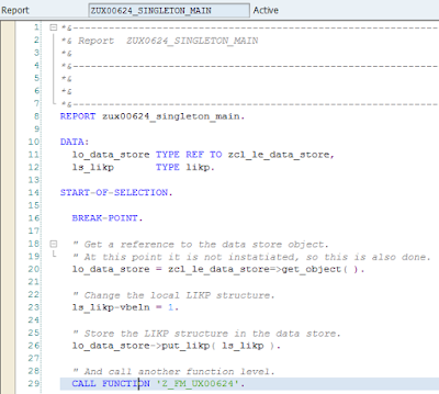 SAP ABAP Central: Singleton design pattern – A simple yet useful example