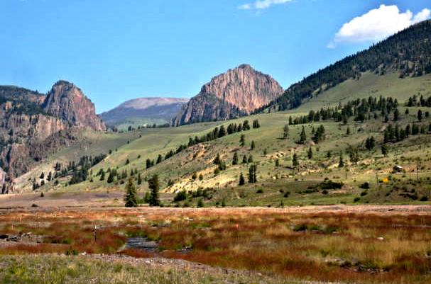 Travel With Whippets: Creede, Colorado - Startling Beauty and rain