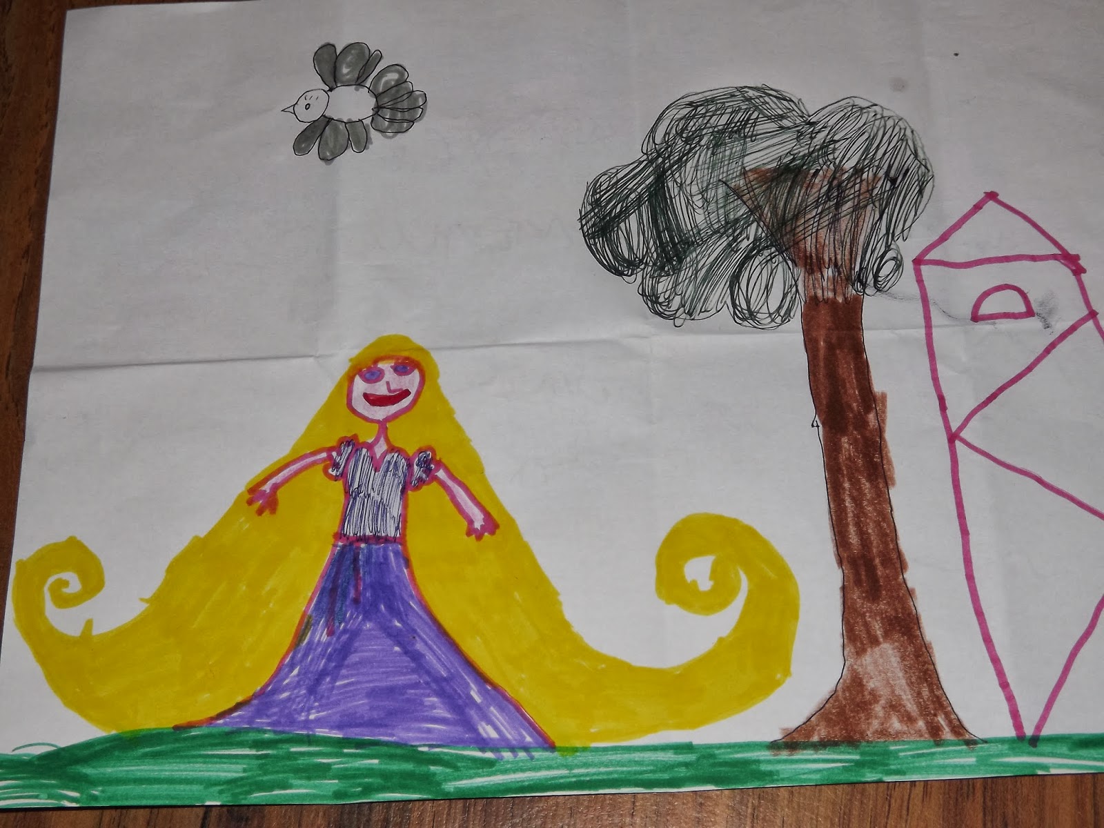 Dorka, Lili és Panna: Rajzok