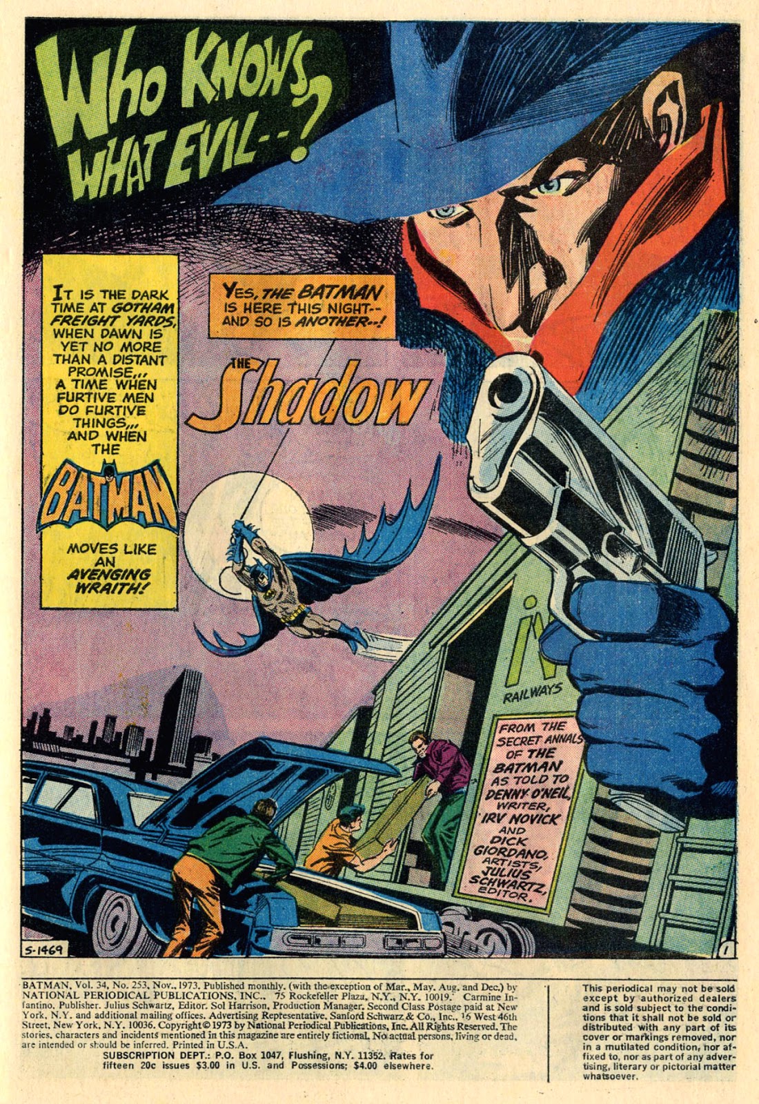 Diversions of the Groovy Kind: Tuesday Team-up: "Who Knows What Evil ...