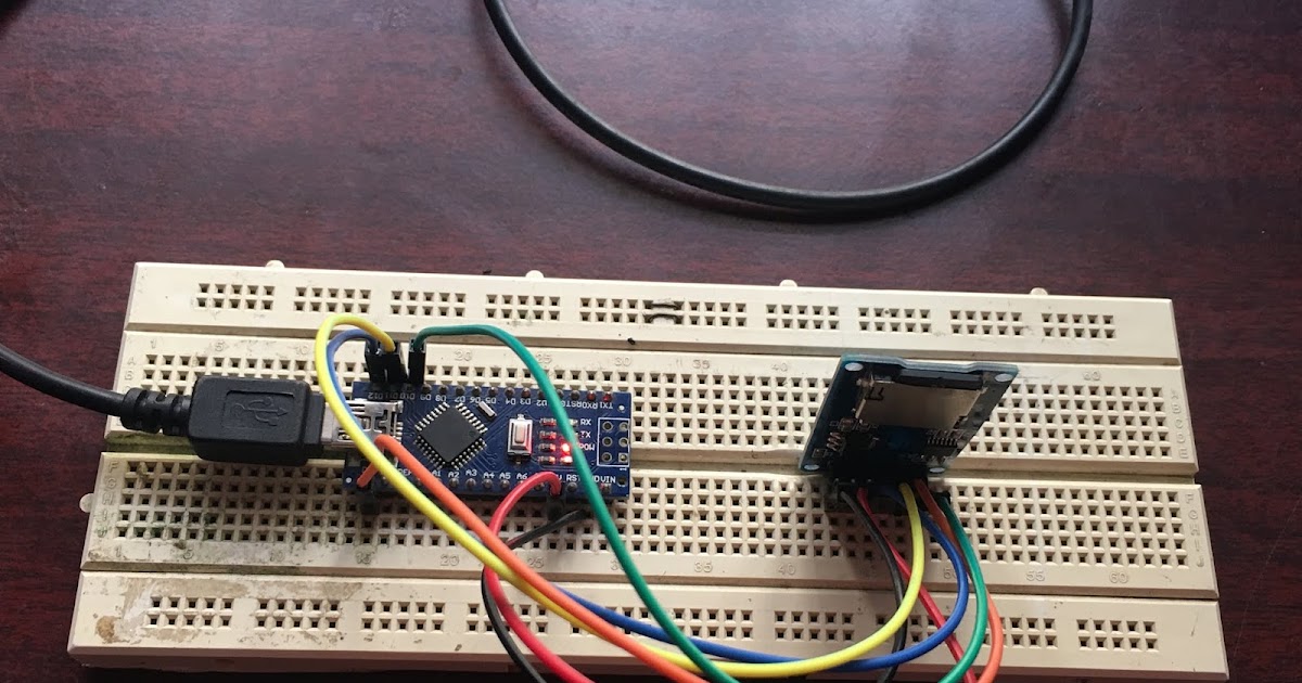 Interfacing SD Card Module with Arduino Nano