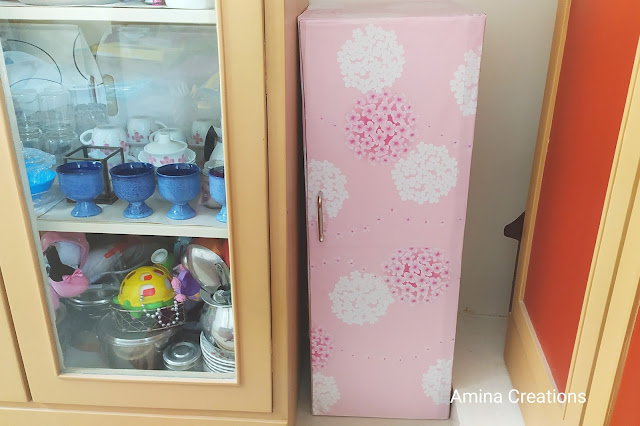 AMINA CREATIONS: DIY CARDBOARD CUPBOARD + VIDEO