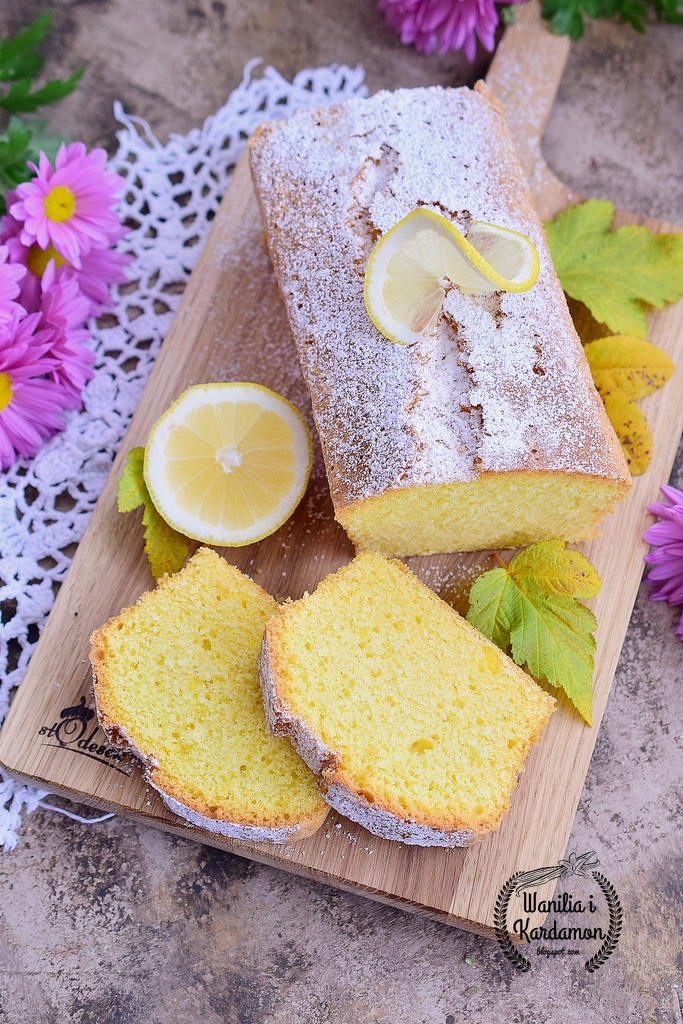 Wanilia i Kardamon: Ucierane ciasto cytrynowe- najprostrzy przepis!