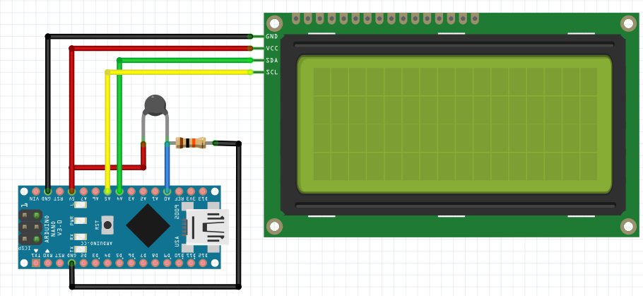 Ntc Temperature Sensor With Arduino Esp 8266 Electronicdiys