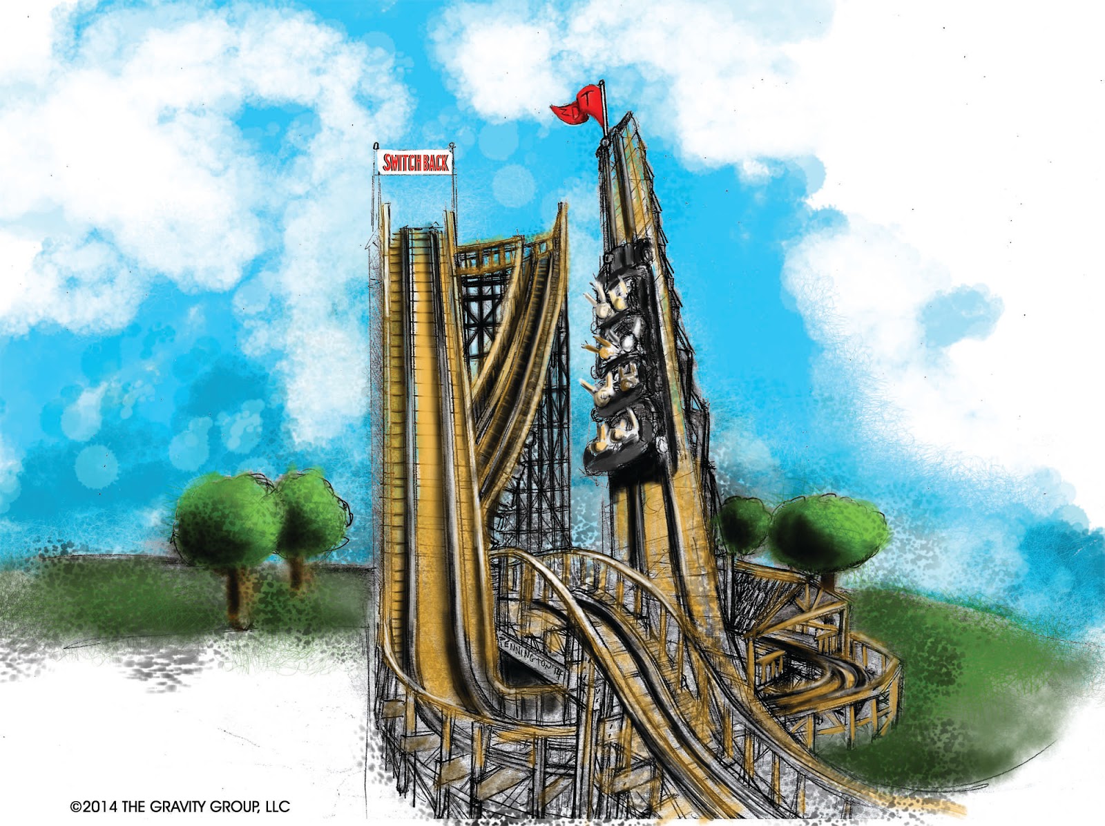 NewsPlusNotes: New Switchback Wooden Coaster Headed to ZDT's Amusement Park