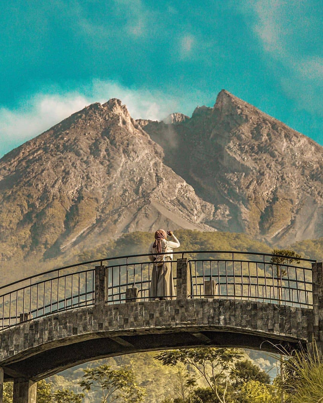 Wisata Bukit Klangon , Spot Terbaik Untuk Melihat Kemegahan Gunung Merapi