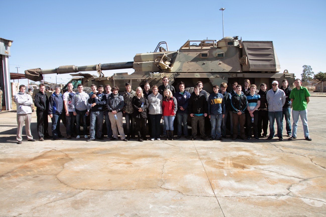 CTU Potchefstroom's visit to the SA Army School of Artillery | CTU ...