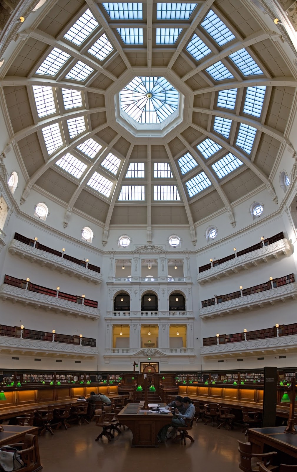 ART and ARCHITECTURE, mainly: Melbourne's stunning State Library: 1853-1913