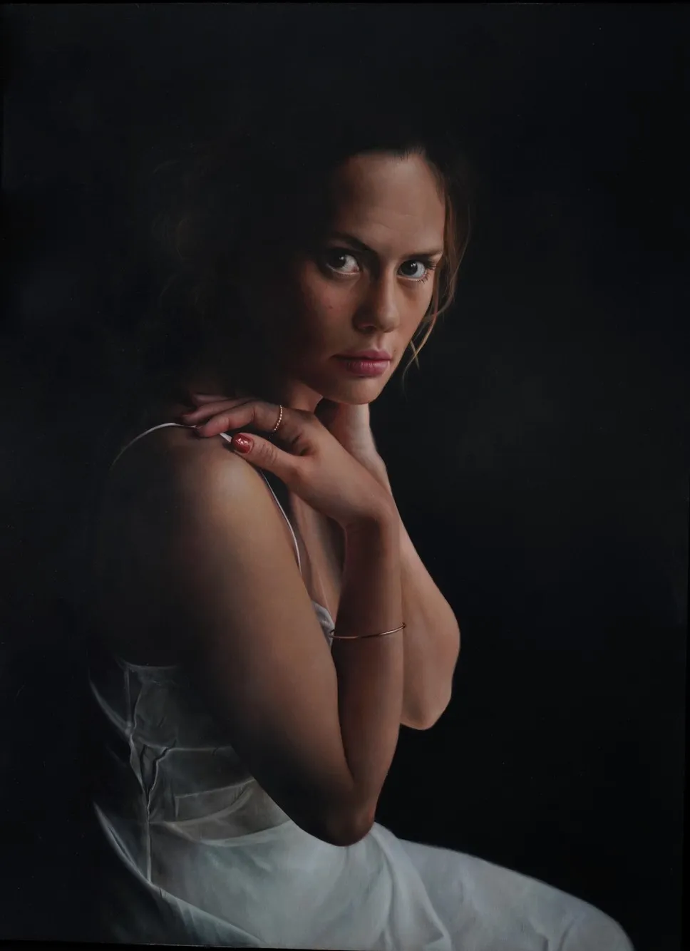 Anne-Christine Roda, 1974 | Hyperrealist painter | Tutt'Art@ Masters