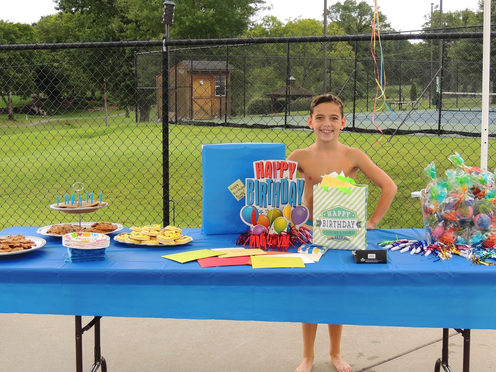 The Hitchcock Family: Brody's 10th Birthday Pool Party