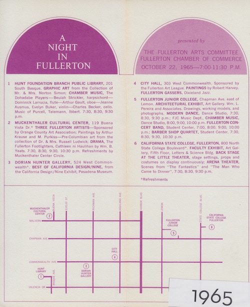 Jesse's Blog: A History of "A Night in Fullerton"