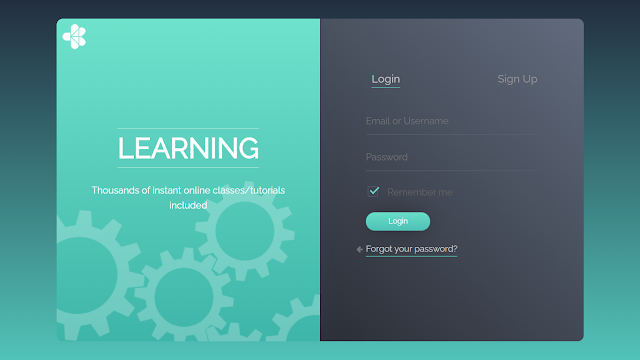 Responsive Login Form You Must Try2020 Using Html And Css And Javascript