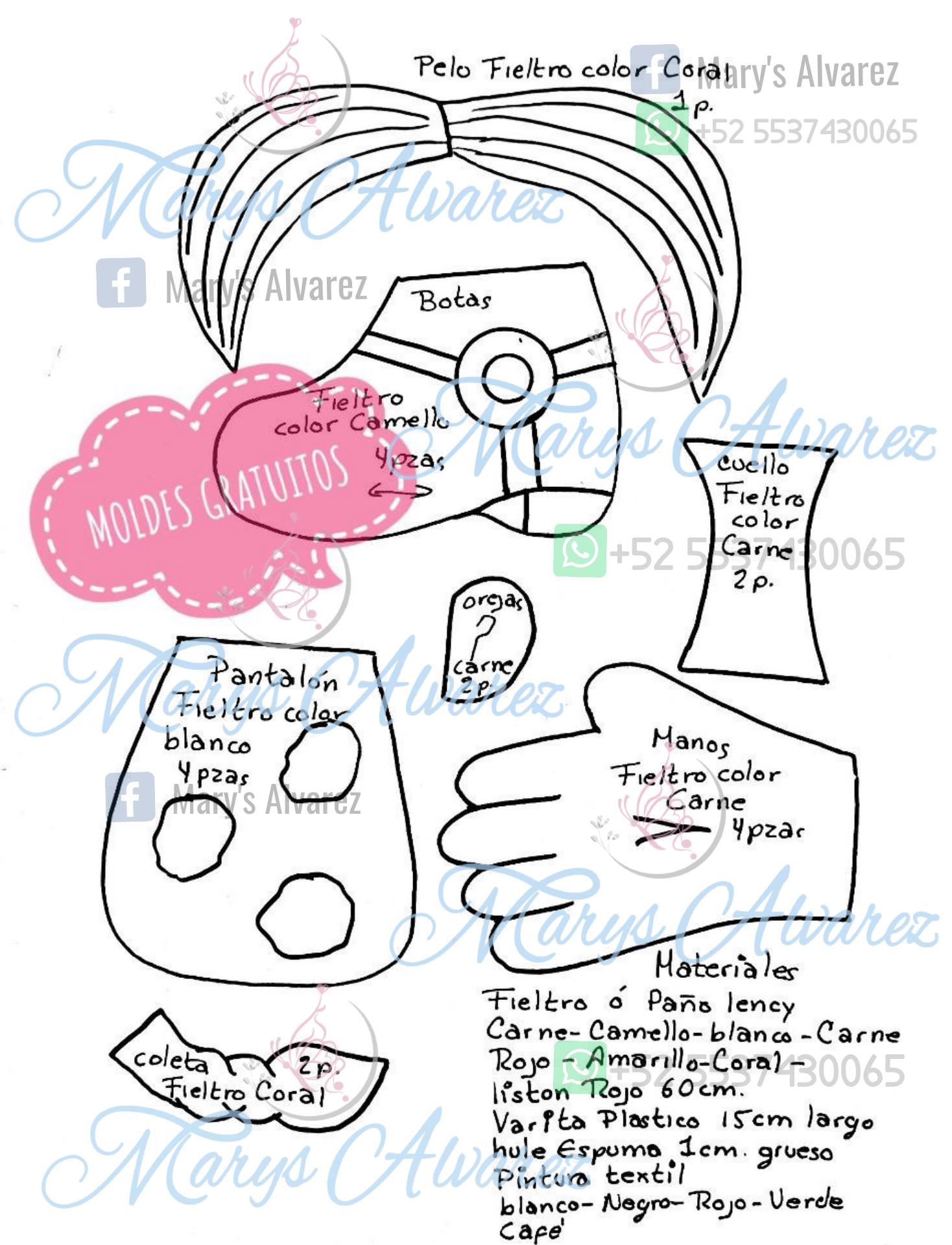 Toy story Woody e Jessy: Molde grátis - Ver e Fazer