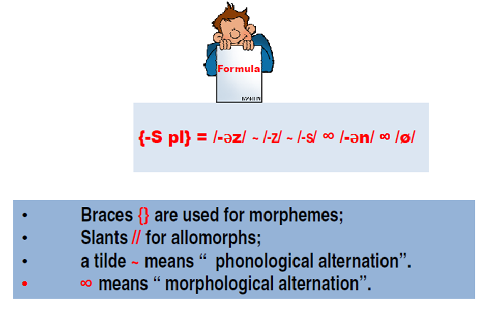 Dr. Shadia Y. Banjar: LANE 333 - ALLOMORPHS
