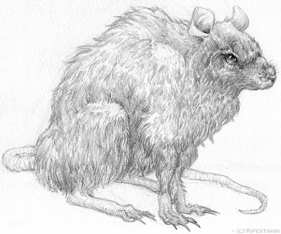 The Flying Pincushion : Mythic Monster Monday: Rats of Unusual Size