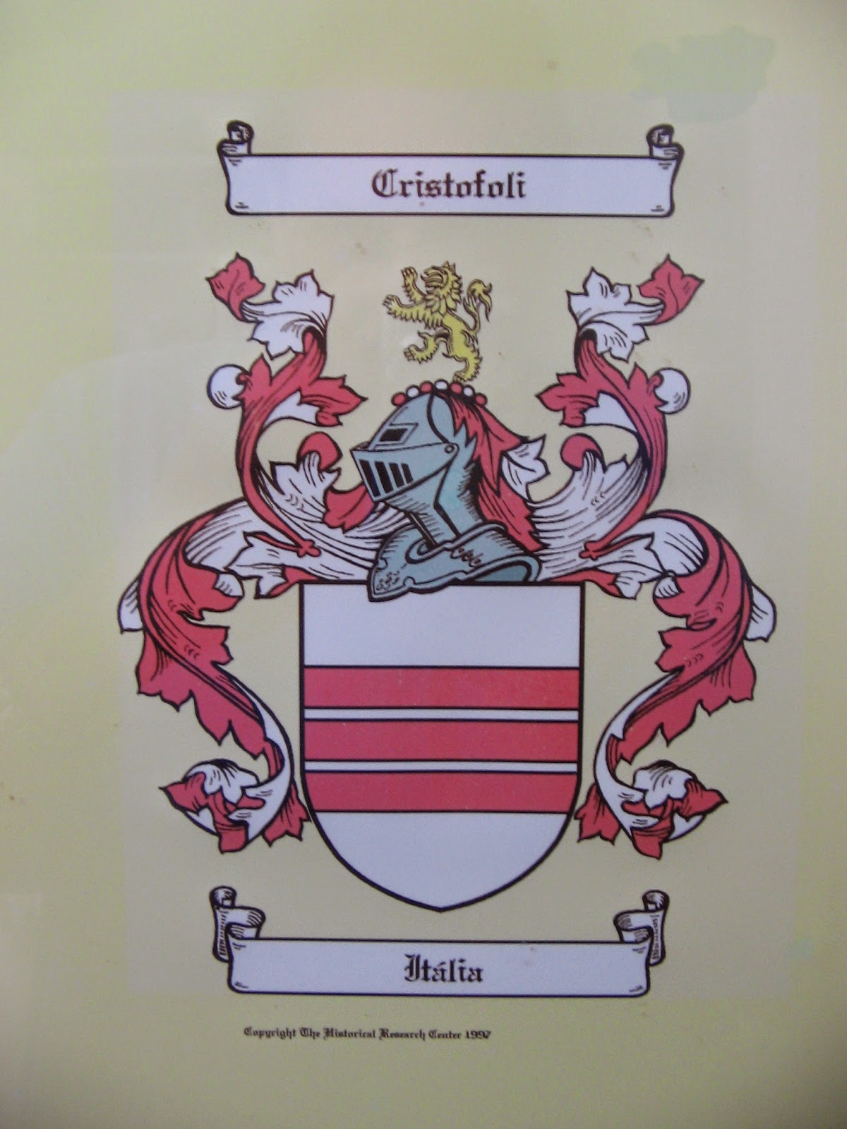 Blog do Cristofoli: Família Cristofoli