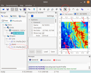dominoc925: Using Saga GIS' Terrain Analysis Swath Profile (interactive ...