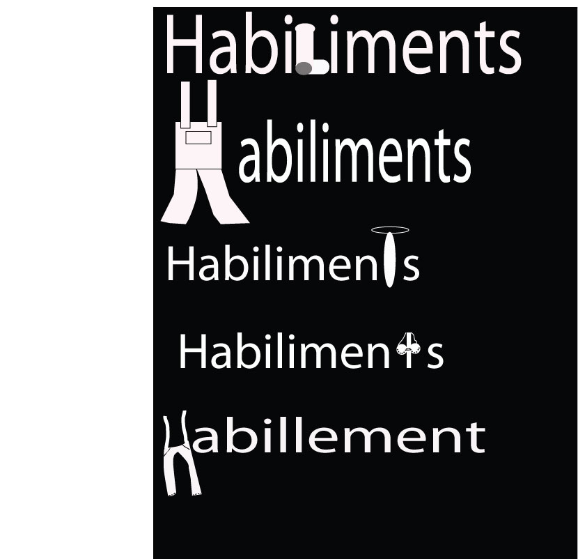 wolla wonka: Habiliments