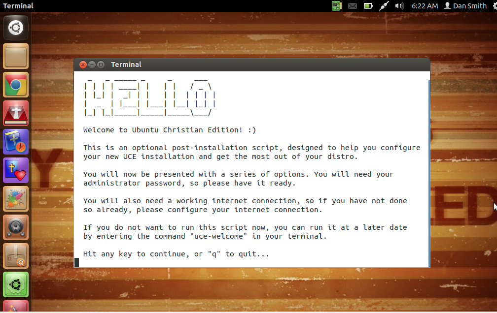 The Navy Christian: Ubuntu 12.04 Christian Edition Review