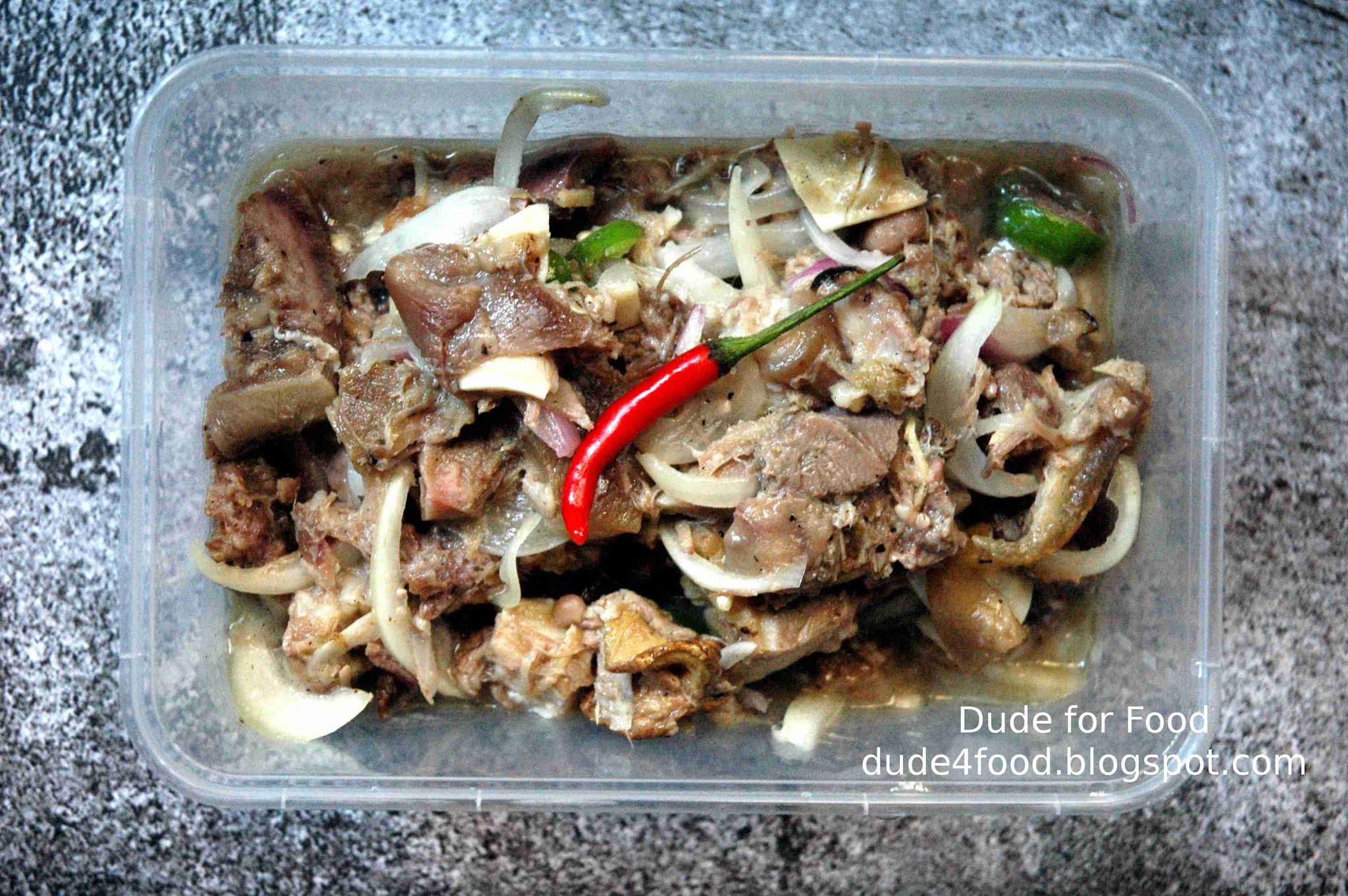 DUDE FOR FOOD: Dining in the Next Normal: Chef Redd Agustin's The Pork ...