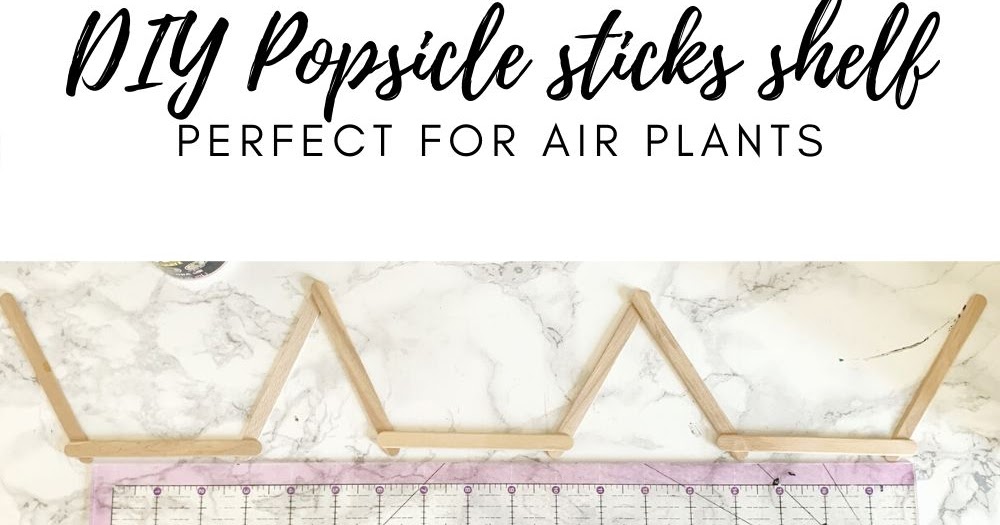 Vikalpah: DIY Pentagon Popsicle Sticks Shelf