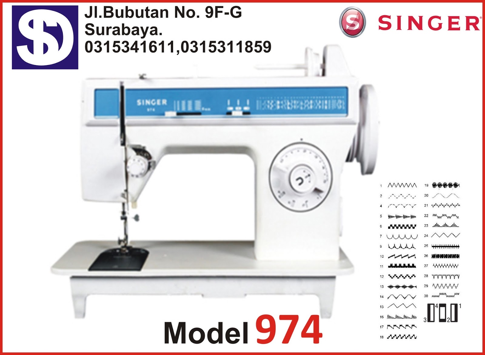 AGEN MESIN JAHIT SURABAYA: MESIN JAHIT SINGER