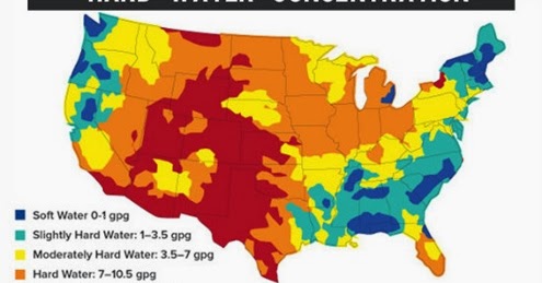 Olivia Cleans Green: Hard Water 101: What it is, How to Tell if You ...