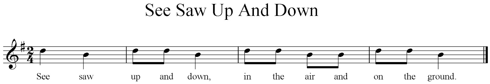 Seesaw II - Music a la Abbott - Amy Abbott - Kodály Inspired Blog and ...