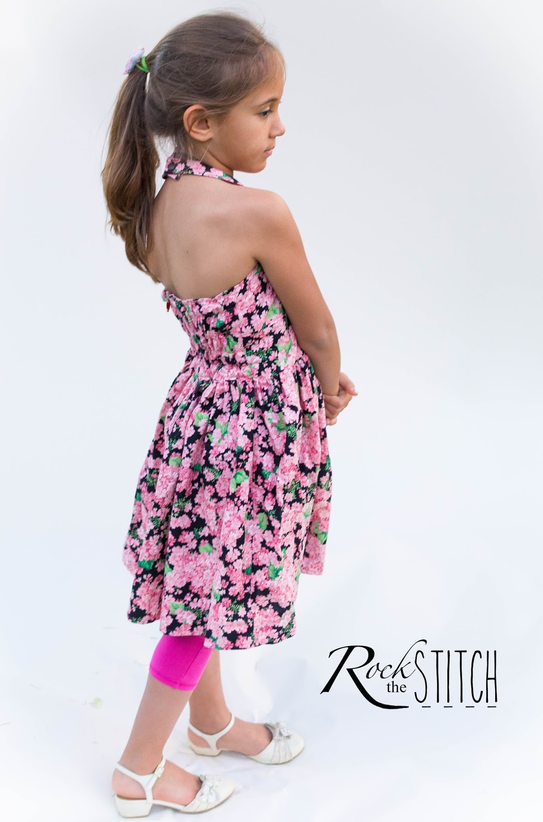 Rock the Stitch: Free halter dress pattern and tutorial