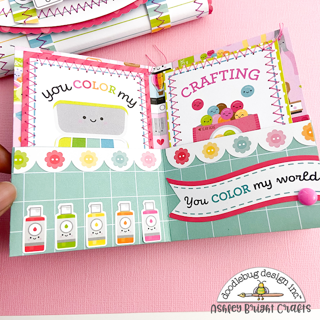 Doodlebug Design Inc Blog: CUTE & CRAFTY MINI ALBUM BOOKLET AND WALLET ...