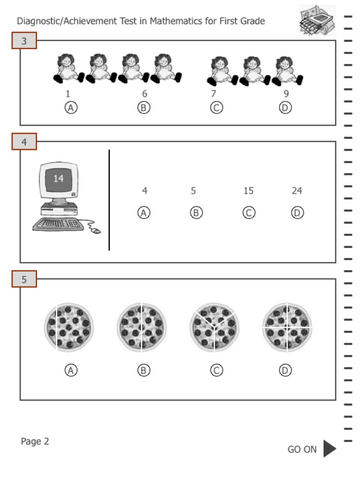 ONLINE SAT-10 Practice Tests for KG, Grade 1, and Grade 2: Diagnostic ...