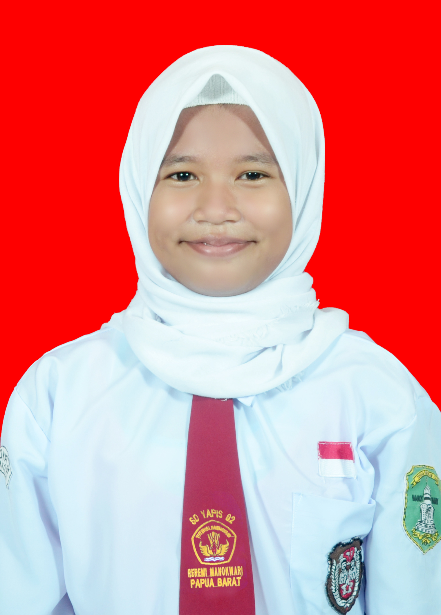 Pas Foto SD YAPIS 02 Manokwari Tahun 2020 (Perempuan) | Temmalusa Art Papua