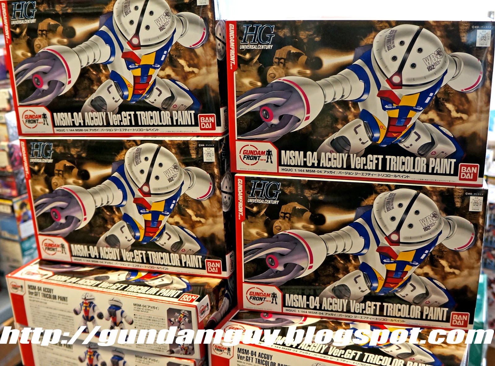 GUNDAM GUY: GG INFINITE: Gundam Front Tokyo Exclusive HGUC 1/144 Acguy ...