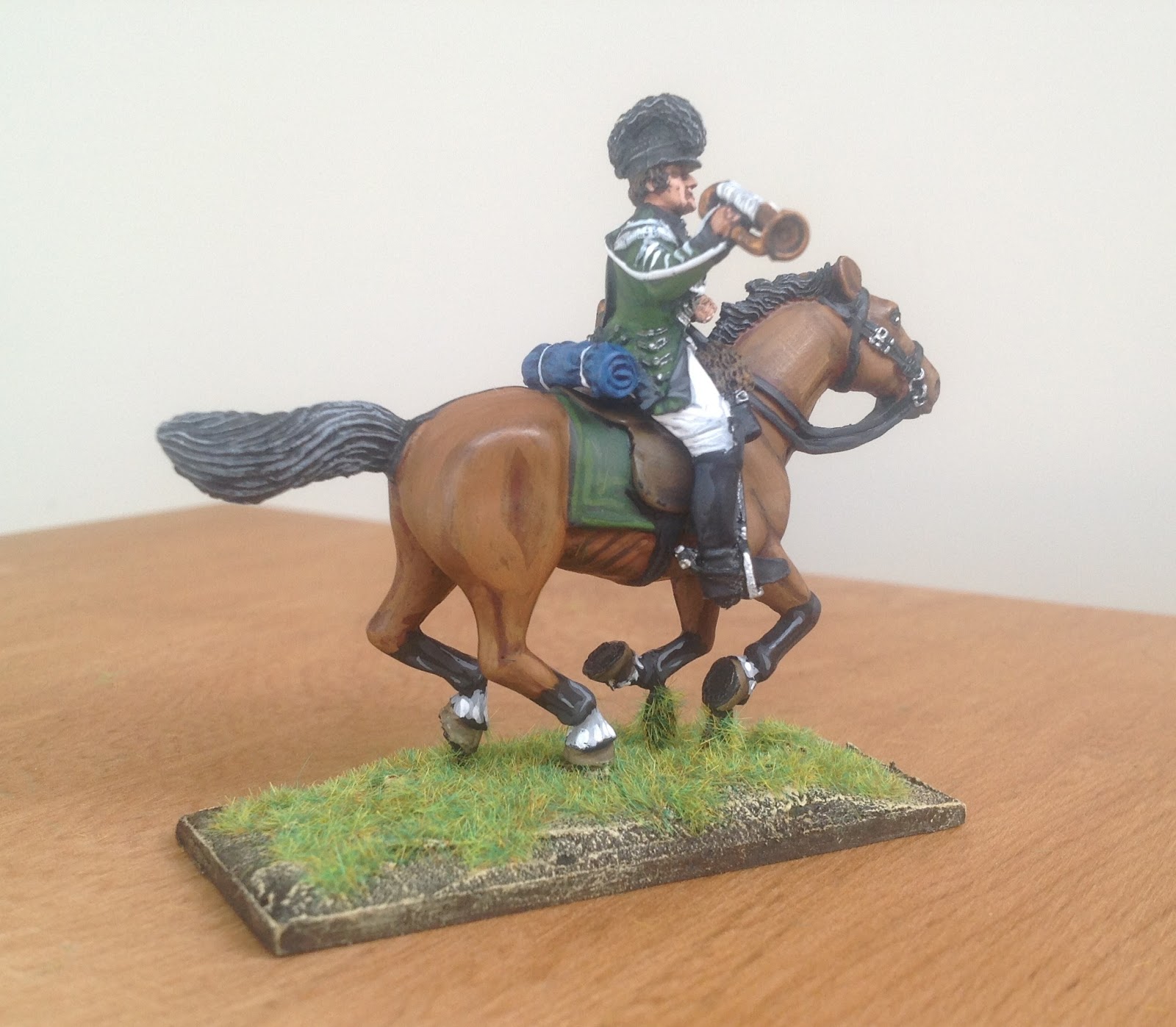 15mm paint shack: AWI 40mm Front Rank British Legion light cavalry