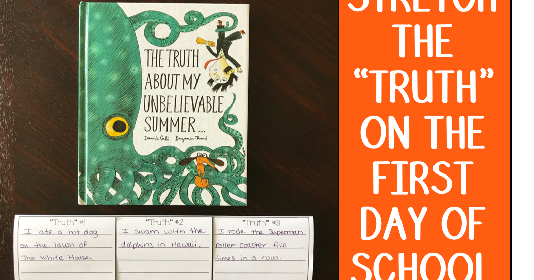 Stretch the "Truth" on the First Day of School - Mrs. O Knows
