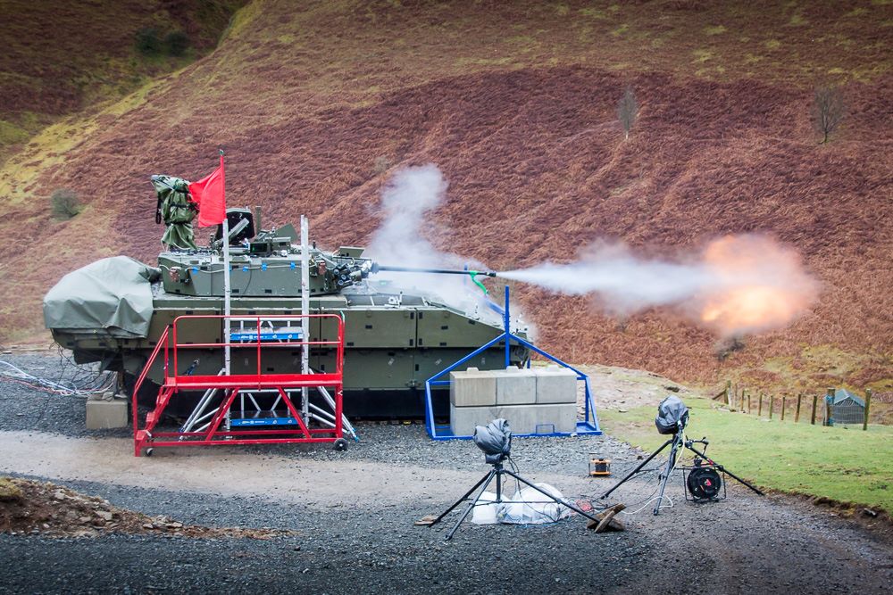 SNAFU!: General Dynamics UK AJAX IFV conducts live fire tests (pics).