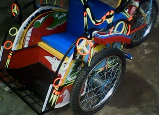 bisnis nye si doel's: JUAL BECAK MINI