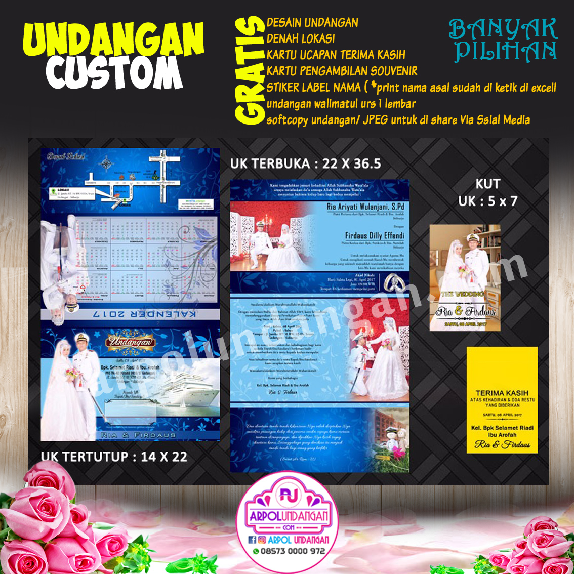 Undangan Custom Desain,