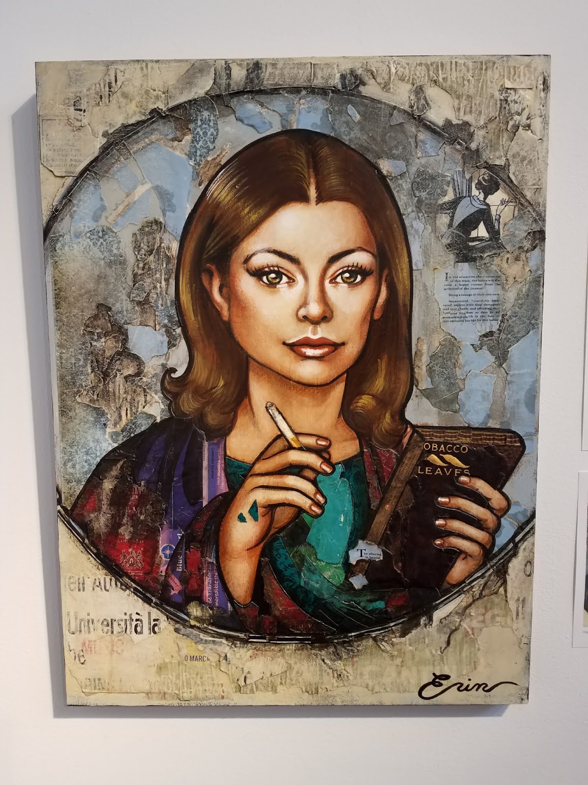 Erin Currier Las Meninas Blue Rain Gallery in Santa Fe, NM