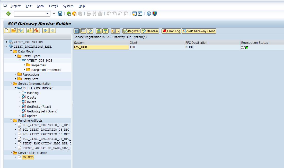 SAP ABAP Central: Creating OData API based on a Mapped Data Source