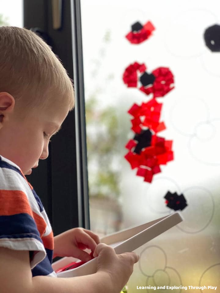 Learning and Exploring Through Play: Poppy Stained Glass Art ...